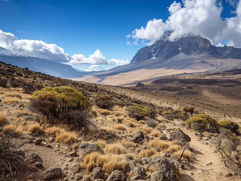 Alpine Desert Zone Kilimanjaro – CLIMBING KILIMANJARO